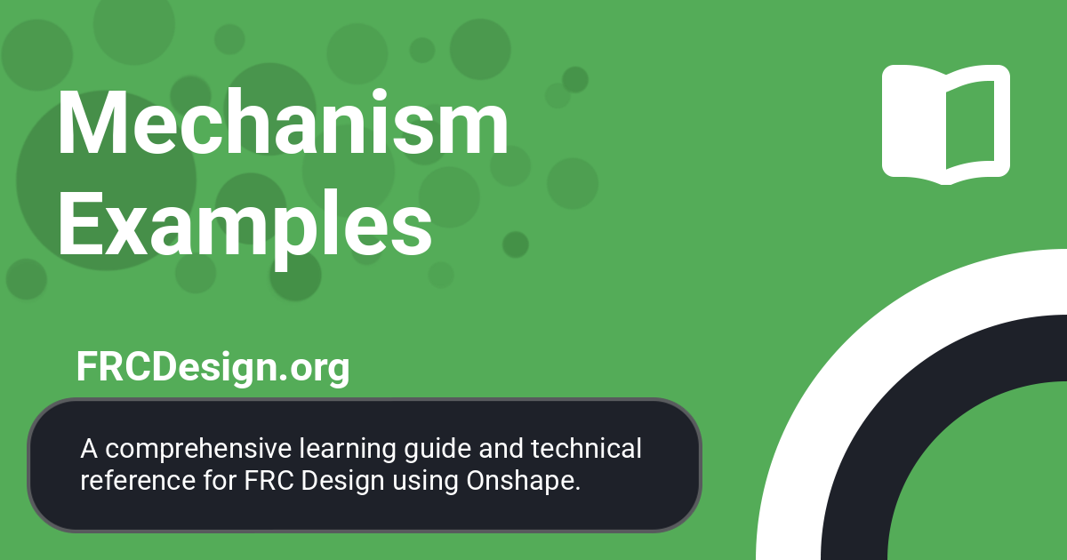 Mechanism Examples | FRCDesign.org